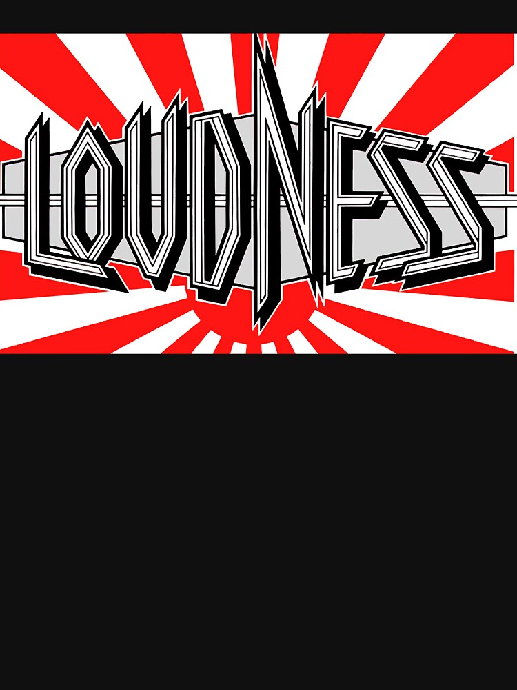 "Loudness Band - Logo" T-shirt by cydneytarl624 | Redbubble