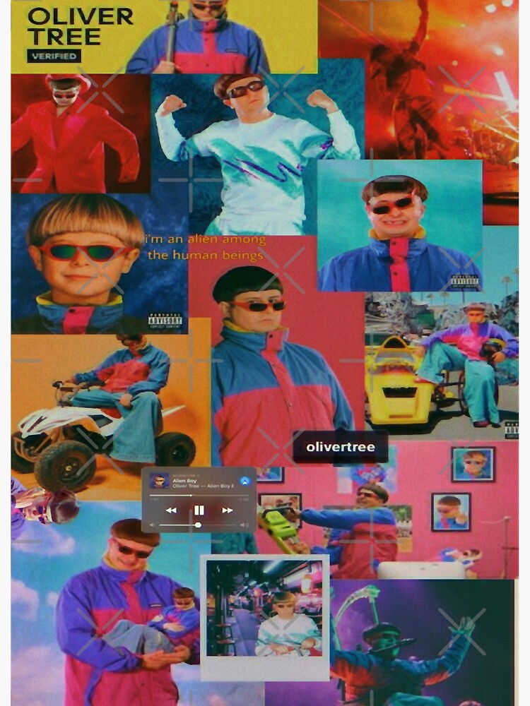 "Day Gift For Jonghyun Oliver Tree Tee Fans Gift Oliver Tree" Sticker ...