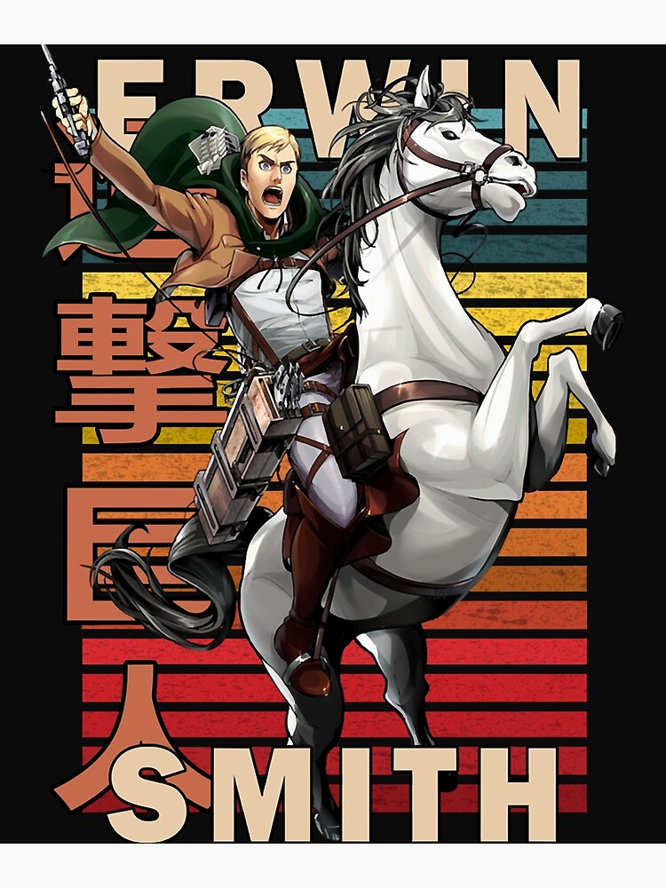 "Erwin Smith Attack On Titan Shingeki No Kyojin Cool Snk Aot Anime ...