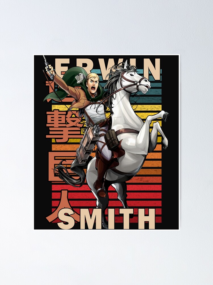 "Erwin Smith Attack On Titan Shingeki No Kyojin Cool Snk Aot Anime ...