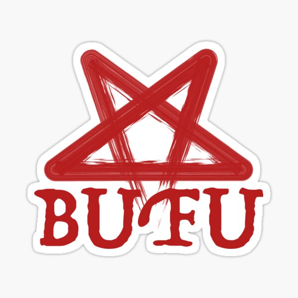 "BUFU Pentagram" Sticker by BUFU-io | Redbubble
