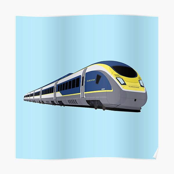 "Eurostar e320 Class 374 " Poster for Sale by JonesyDave | Redbubble