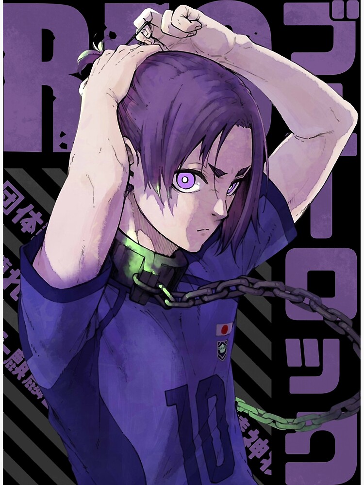 "Blue Lock - Reo Mikage" Sticker by HicksPhillip | Redbubble