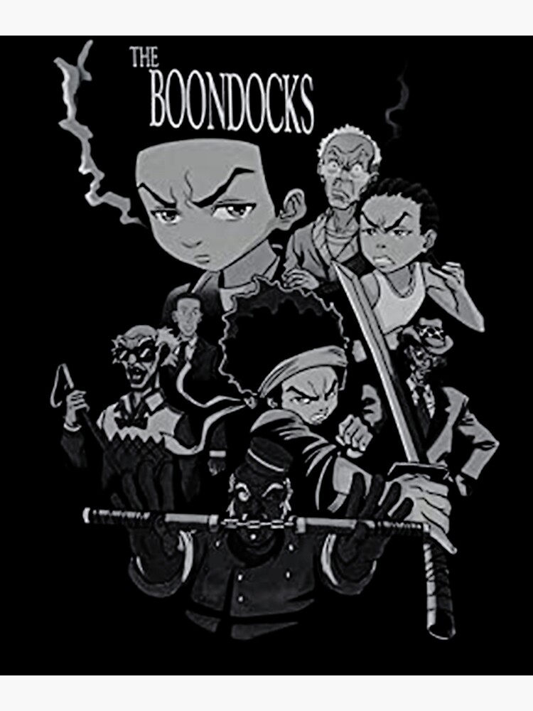 "The Boondocks Cartoon " Poster by LayaneeBoutique | Redbubble
