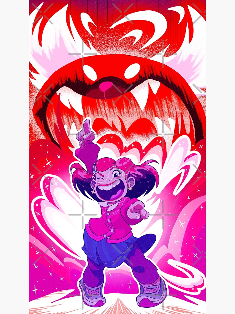 "Growing up is a beast Turning Red" Sticker by LangleyVerena | Redbubble