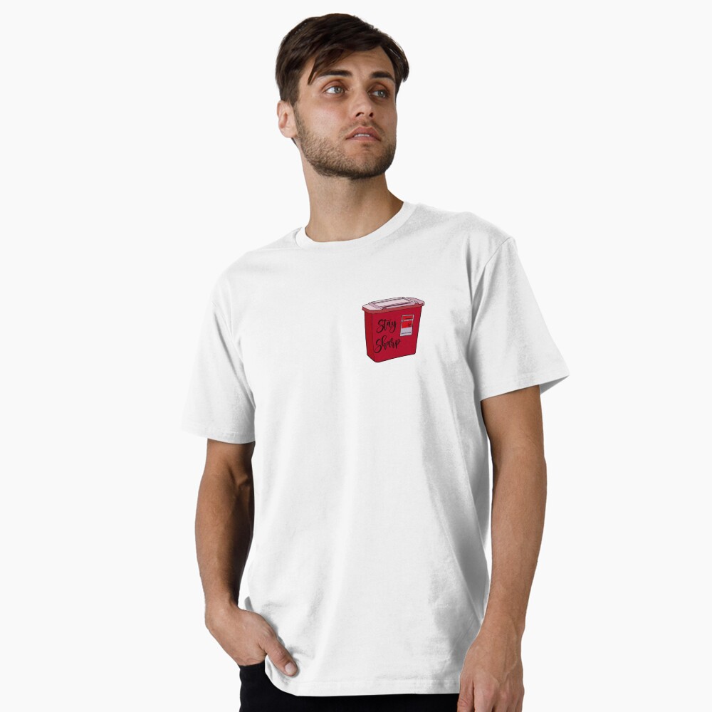 "Stay sharp" Sticker for Sale by Hayy-bale | Redbubble