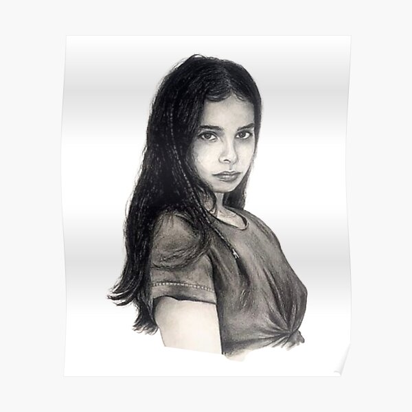 "Hope Sandoval pencil drawing" Poster for Sale by gwendojazlen | Redbubble