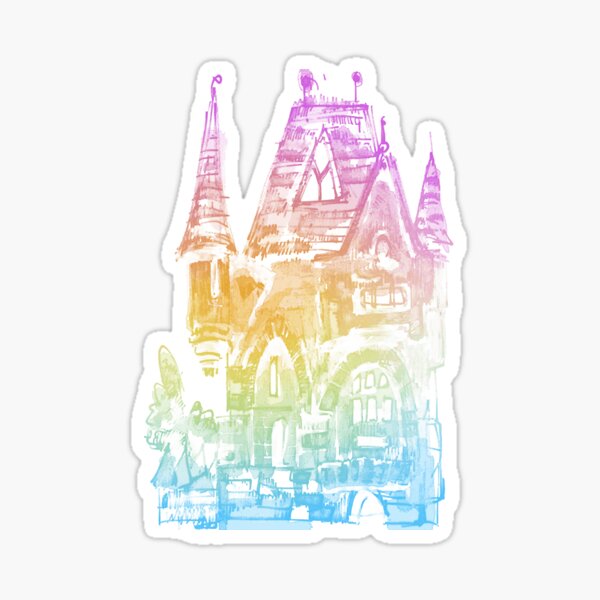 "Schlossbrücke north sketchy castle" Sticker for Sale by RachelDarice ...