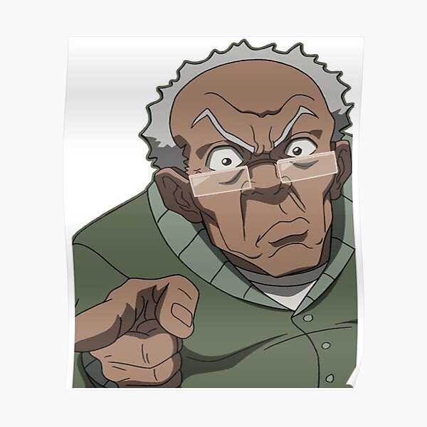 "Grandad Freeman Boondocks" Poster for Sale by LCsShop | Redbubble