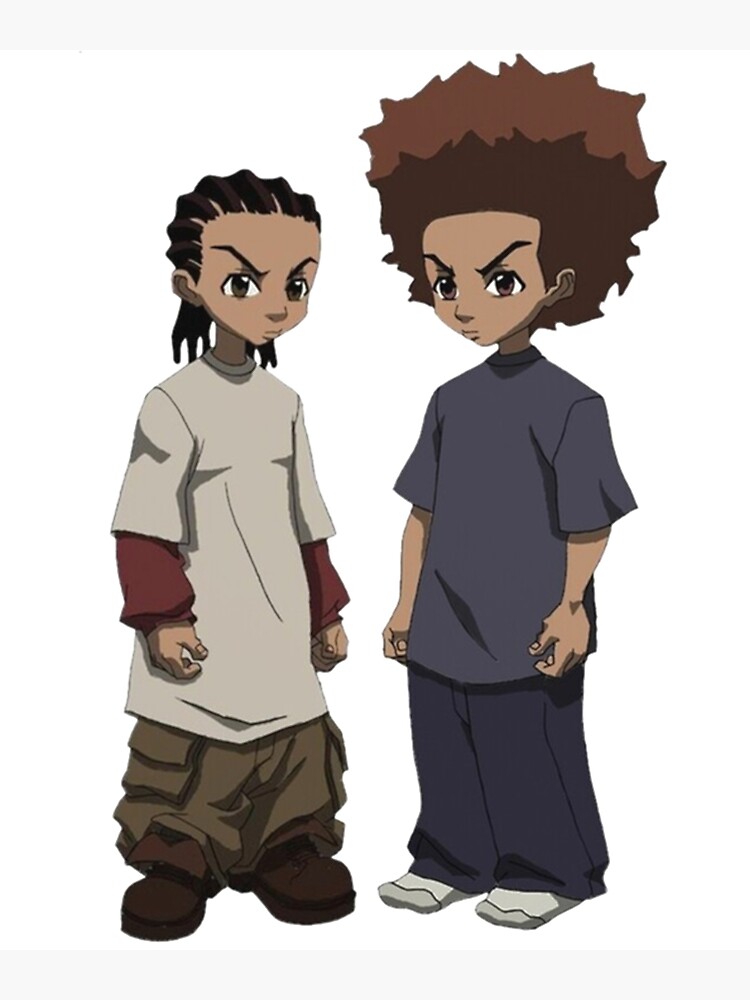 "Huey and Riley Freeman --- RIP Grandpa Freeman " Poster for Sale by ...