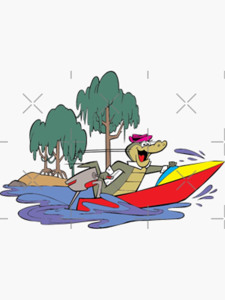 "wally gator" Sticker for Sale by 90sStore | Redbubble
