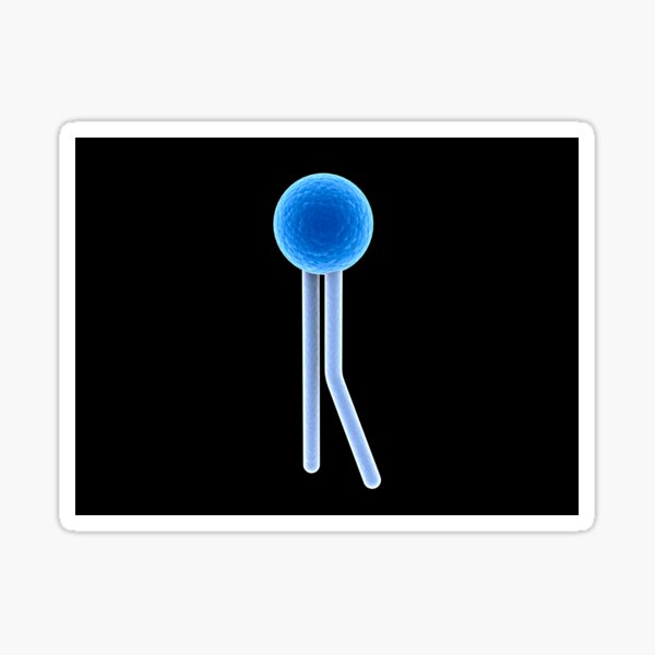 "Conceptual image of lipid." Sticker for Sale by StocktrekImages ...