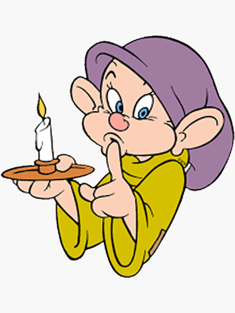 "pretty dopey" Sticker by MayaGibson | Redbubble