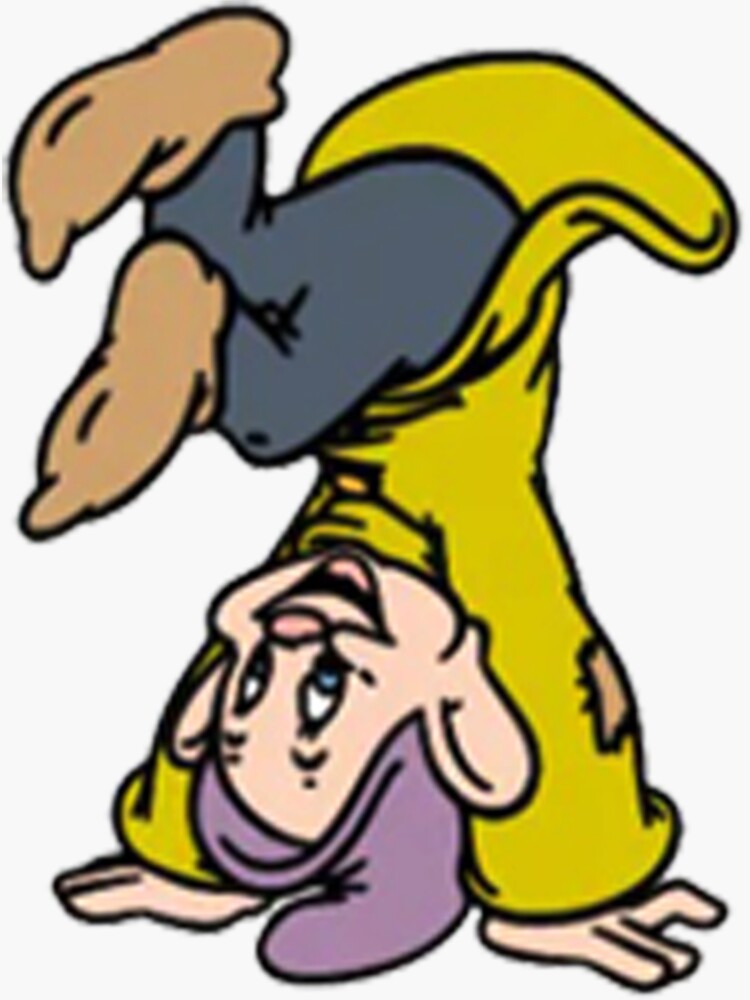 "sneezy Dopey" Sticker by MayaGibson | Redbubble