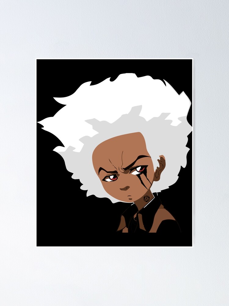 "The Boondocks - Huey Freeman " Poster for Sale by KiingsWardrobee ...