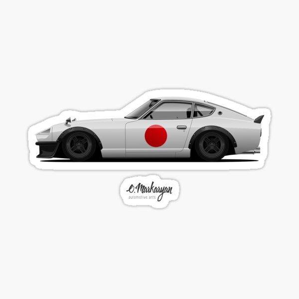 "S30 280Z / 240Z" Sticker for Sale by OlegMarkaryan | Redbubble