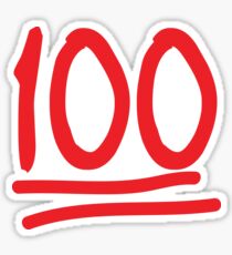 100 Emoji: Stickers | Redbubble