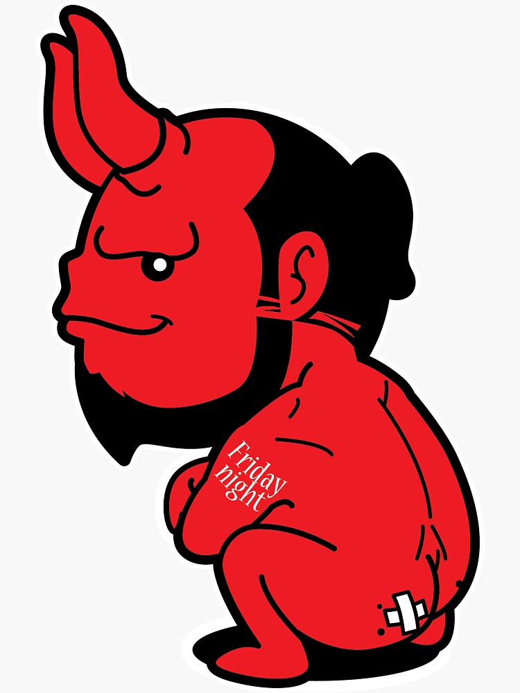 "Hellboy" Sticker by misutaaa | Redbubble