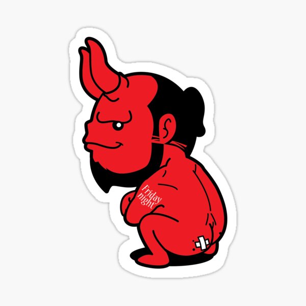 "Hellboy" Sticker by misutaaa | Redbubble