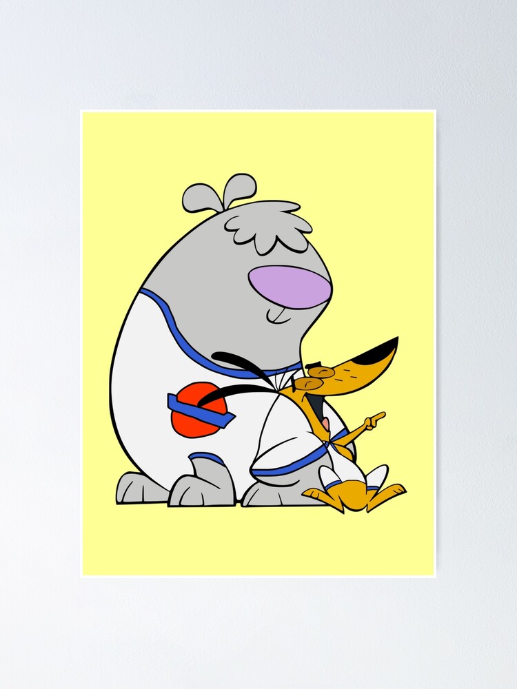 "2 Stupid Dogs characters" Poster for Sale by 90sStore | Redbubble