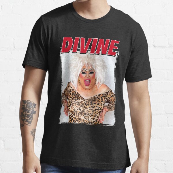 "Gifts For Men Divine Drag Queen Graphic For Fan" T-shirt for Sale by ...