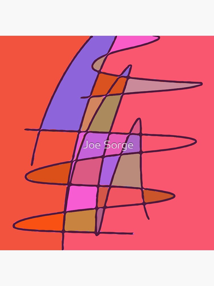 "Overlap" Sticker by Sorgetown | Redbubble