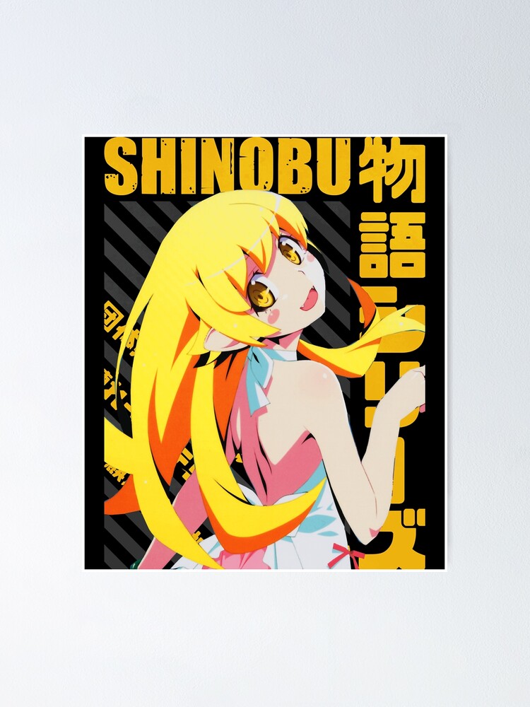 "Monogatari - Shinobu Oshino Essential ." Poster for Sale by ...