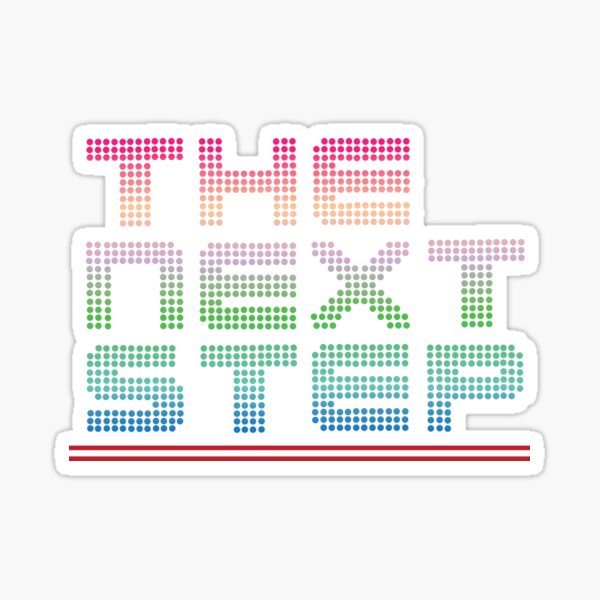 "The next step" Sticker for Sale by arianpink | Redbubble