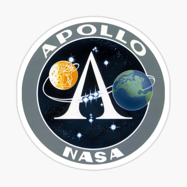 "Apollo Program Logo Essential T-Shirt" Sticker by FrankSimonc | Redbubble
