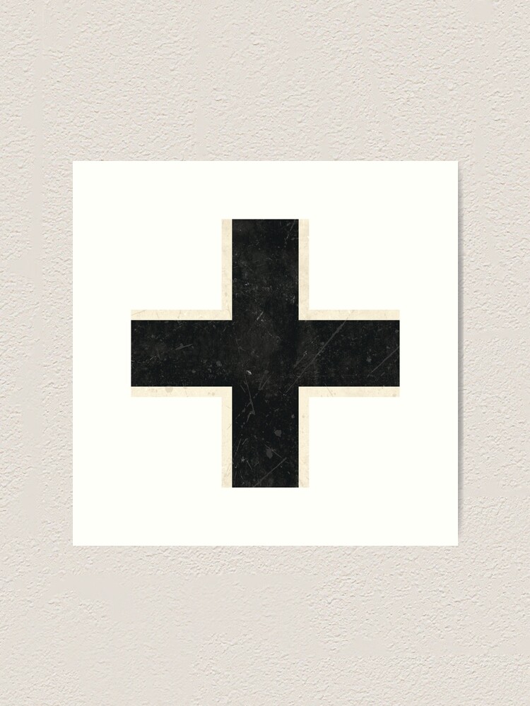 "Iron Cross Germany Roundel Luftwaffe WW2 Aviation" Art Print for Sale ...