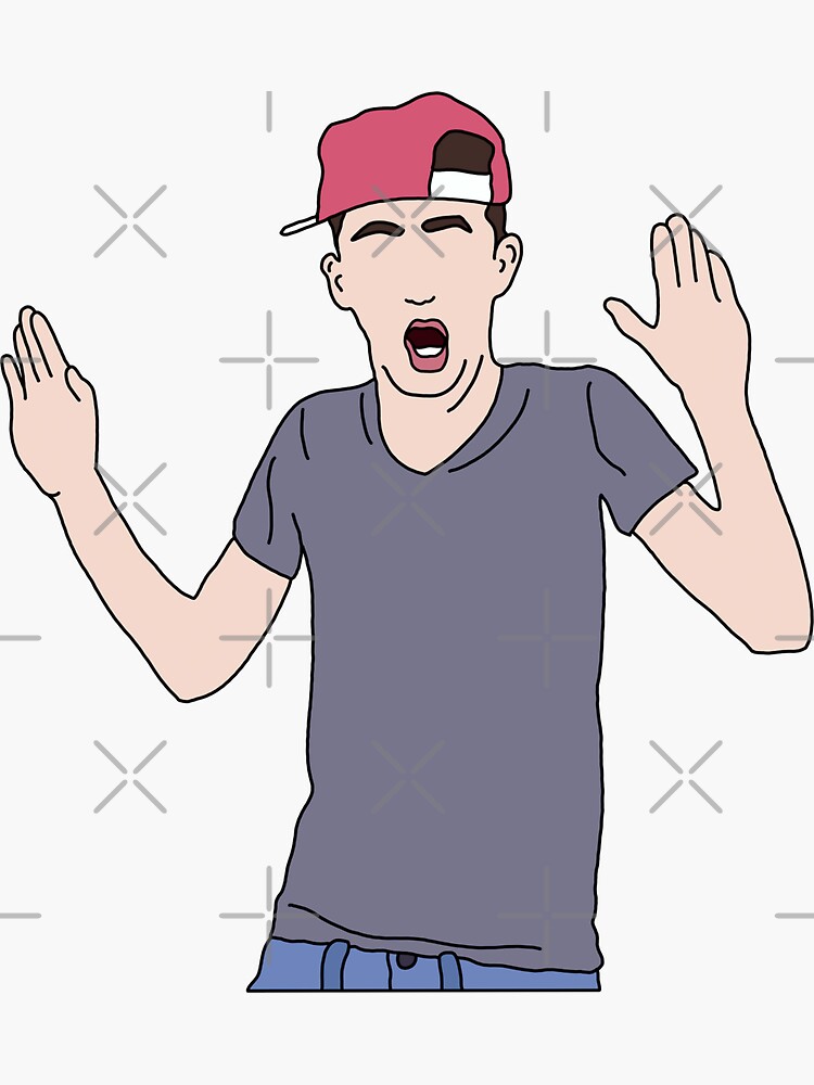 "Lil Timmy Tim" Sticker by EclipseInFlames | Redbubble