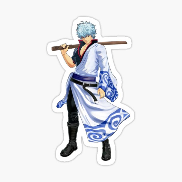 "Gintoki" Sticker by animefashionhu | Redbubble