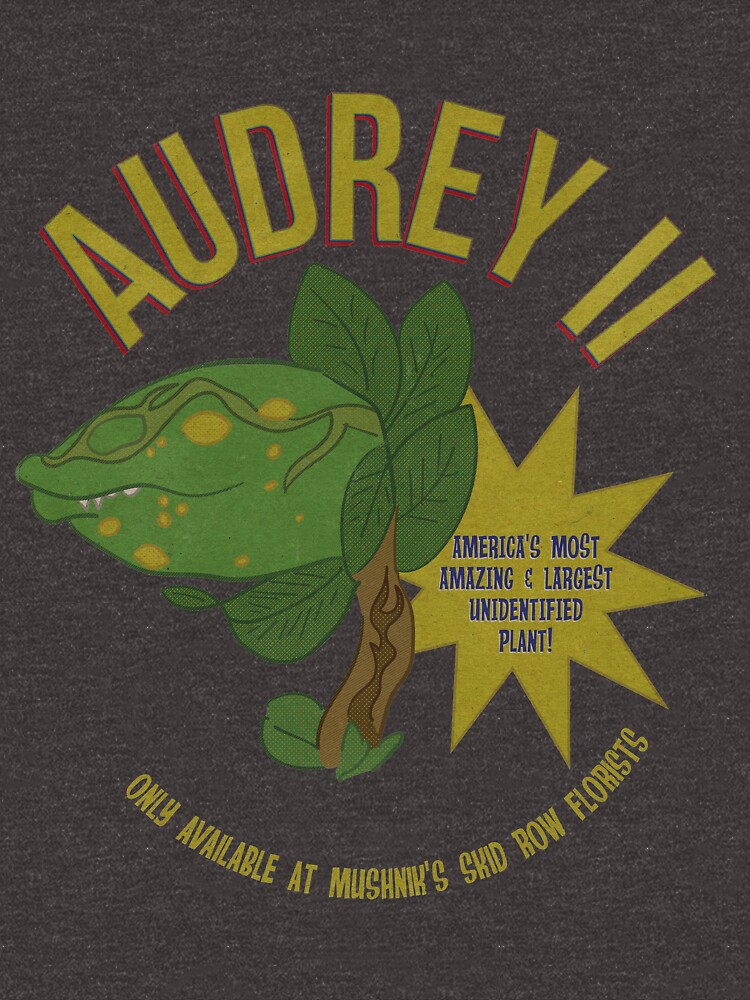 "Audrey II Retro Advertisement- Little Shop " T-shirt for Sale by ...