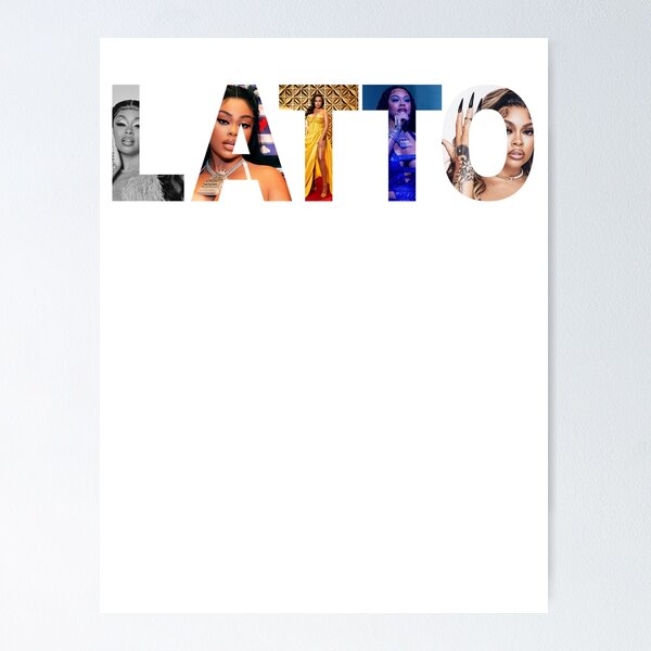 "latto rapper t shirt | latto sticker" Poster for Sale by ReganPro5 ...