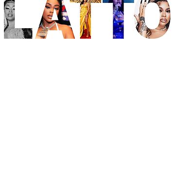 "latto rapper t shirt | latto sticker" Poster for Sale by ReganPro5 ...