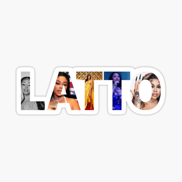 "latto rapper t shirt | latto sticker" Sticker for Sale by ReganPro5 ...