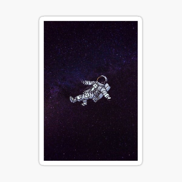 "Zero Gee Gravity" Sticker by CloudWay | Redbubble