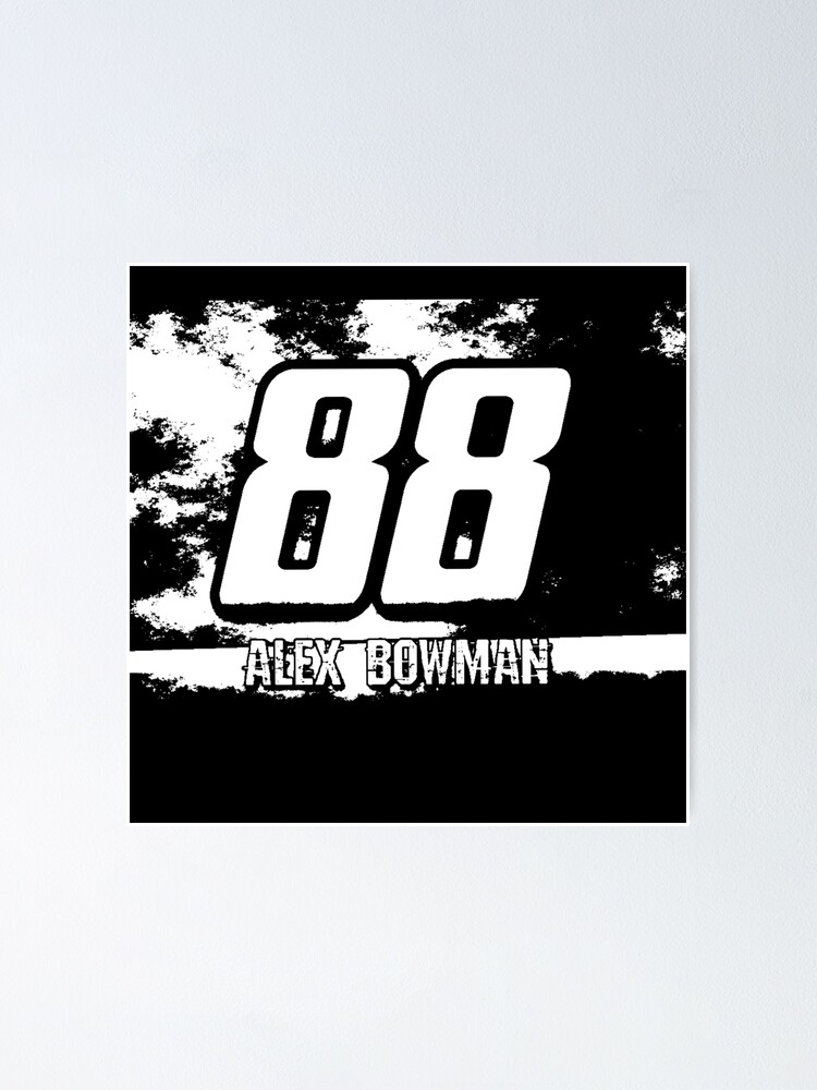 "Alex, Bowman United States Motorsports Race Car Driver" Poster by ...