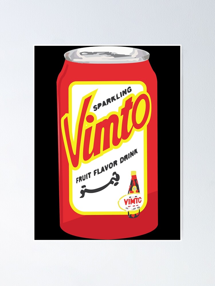 "Vimto" Poster for Sale by maternrune | Redbubble