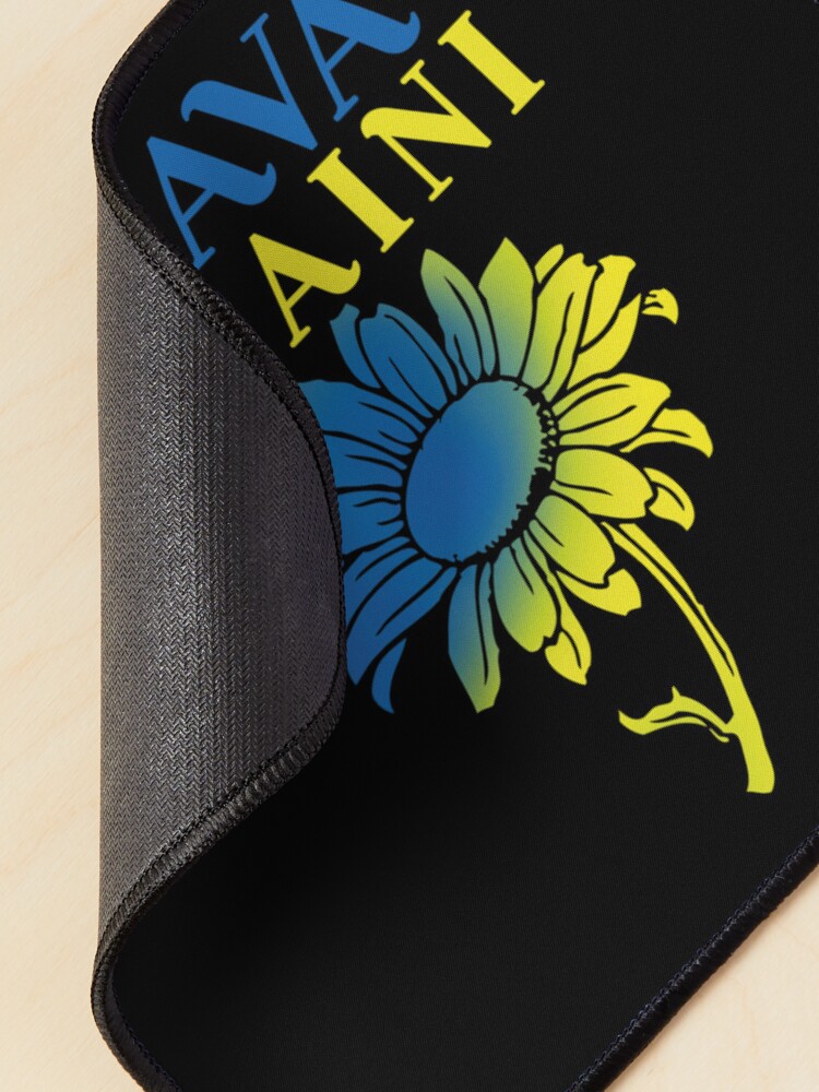 "Slava Ukraine Slava Ukraini Sunflower Ukrainian Flag I Stand With ...