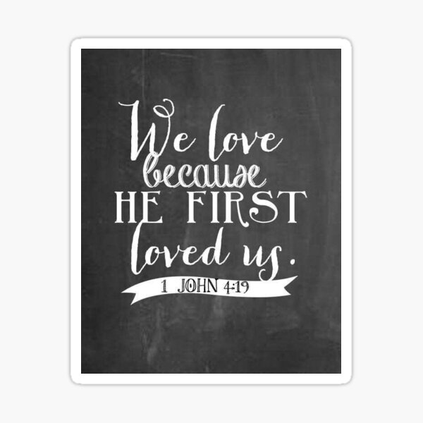 "WE LOVE " Sticker for Sale by WorldComm | Redbubble