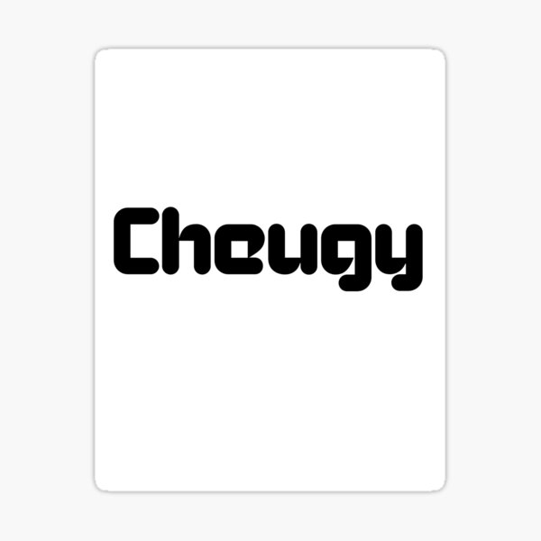 "GEN Z CHEUGY" Sticker by KVAdesign | Redbubble