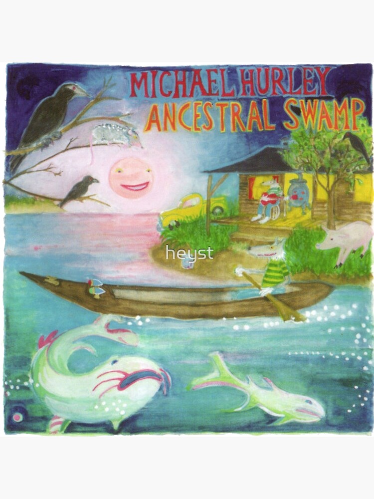 "The Ancestral Swamp Michael Hurley album cover" Art Print for Sale by ...