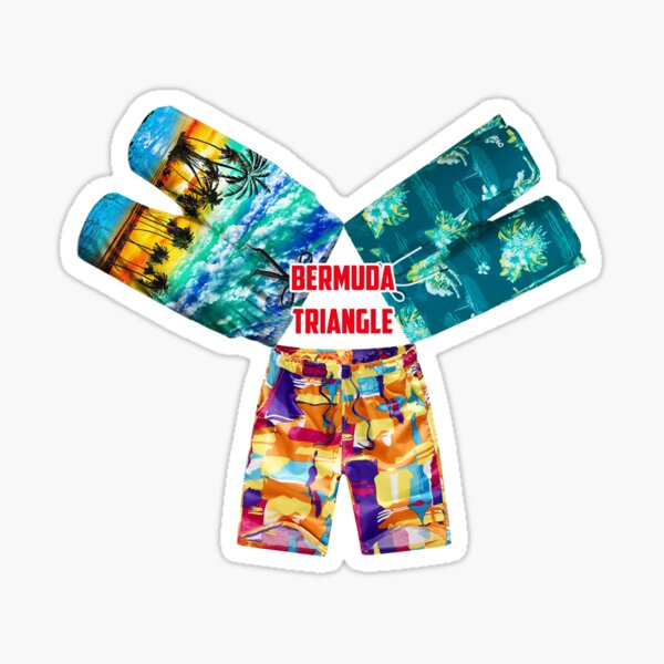 "Bermuda Triangle" Sticker by mmammammira | Redbubble