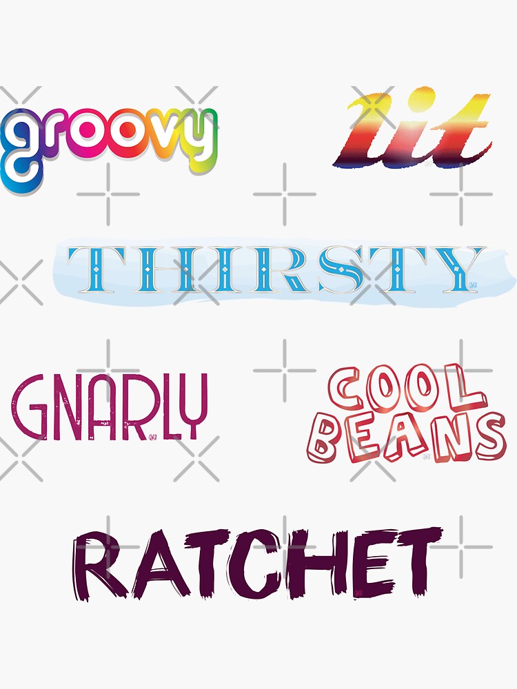 "Elder Millennial Starter Pack (6 Stickers) - Release your inner middle ...