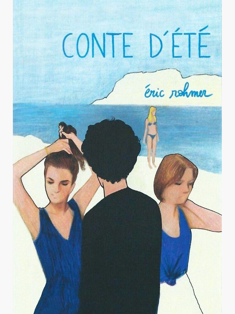 "Éric Rohmer's Summer's Tale 1996 upscaled" Sticker by vonterunte354 ...