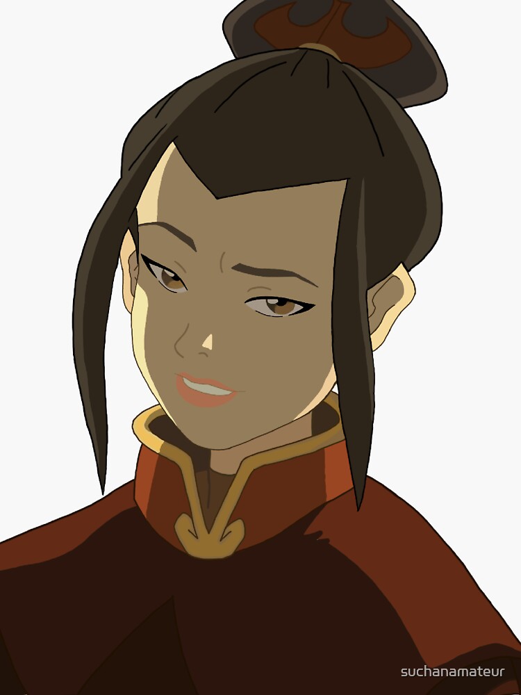 "Atla - Azula Sticker" Sticker by suchanamateur | Redbubble