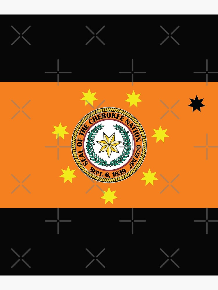 "Cherokee Nation - Cherokee Nation Flag - seal of the Cherokee nation ...