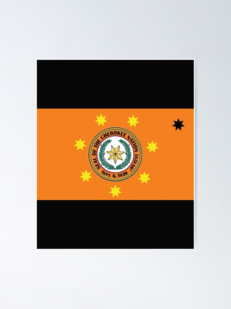 "Cherokee Nation - Cherokee Nation Flag - seal of the Cherokee nation ...