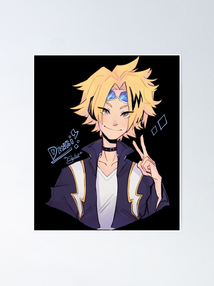 Póster «Quien ama la música y Denki All Might Kaminari Awesome» de MacleanShand727 | Redbubble